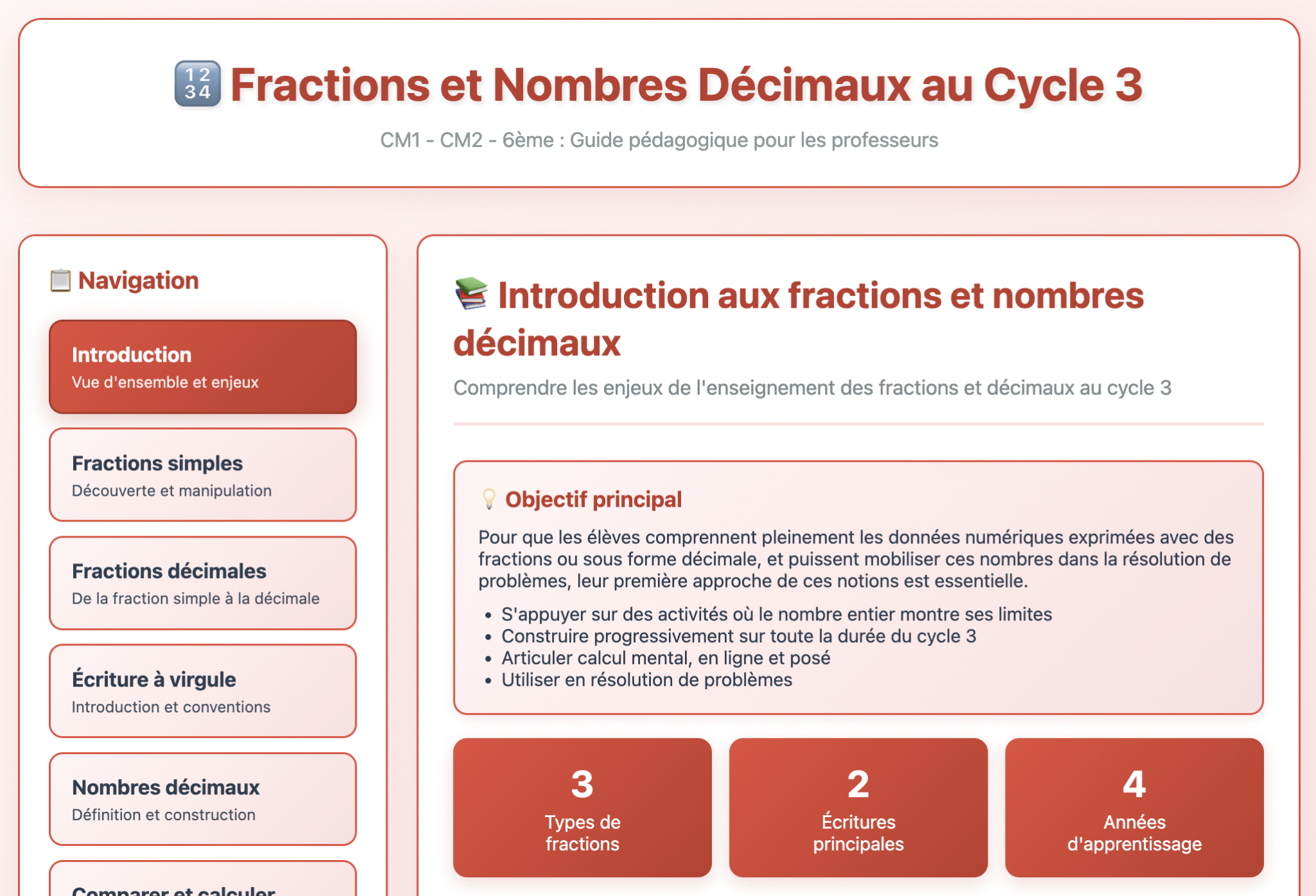 Fractions et Nombres Décimaux au Cycle 3 – un dashboard interactif ...